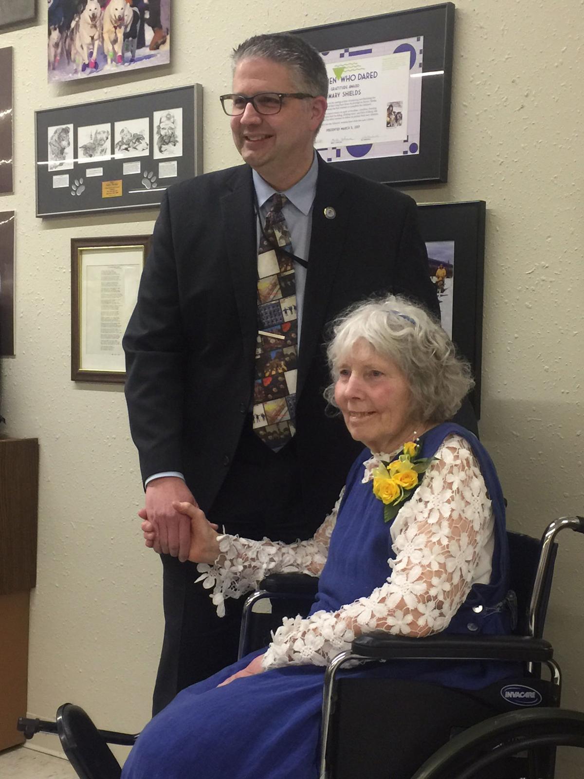 First woman to finish Iditarod receives award | Kris Capps | newsminer.com