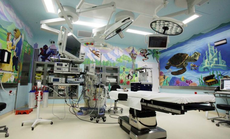 Pediatric unit at Surgery Center of Fairbanks transformed with murals ...