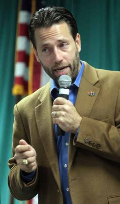 Alaska U.S. Senate candidate Joe Miller explains his positions at ...