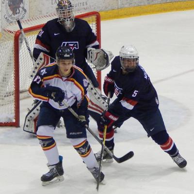 Ice Dogs swept by Team USA 17U | Ice Dogs | newsminer.com