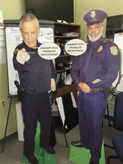 Police chief hopes life-size cutouts in Wal-Mart make thieves think ...