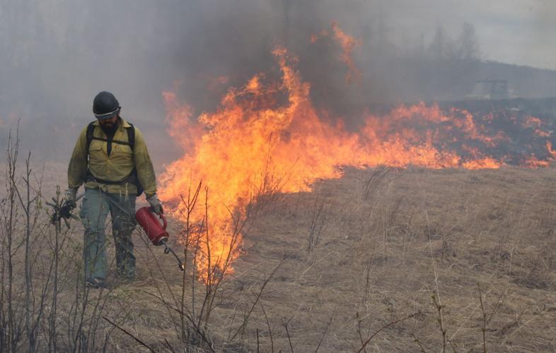Fire Service conducting prescribed burns on military training lands ...