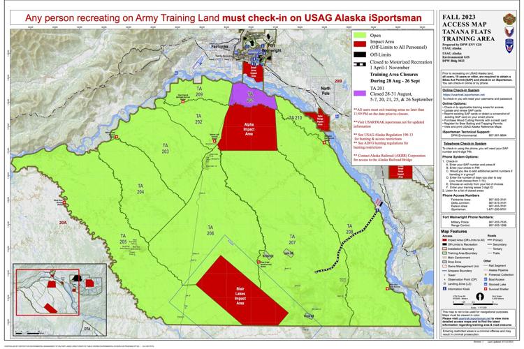Fort Wainwright releases 2023 fall hunting maps | Outdoors | newsminer.com