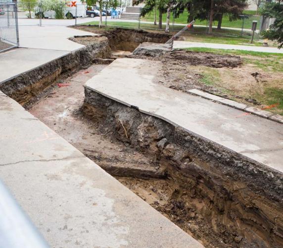 UAF excavation work provides concrete look at college history | Dermot ...