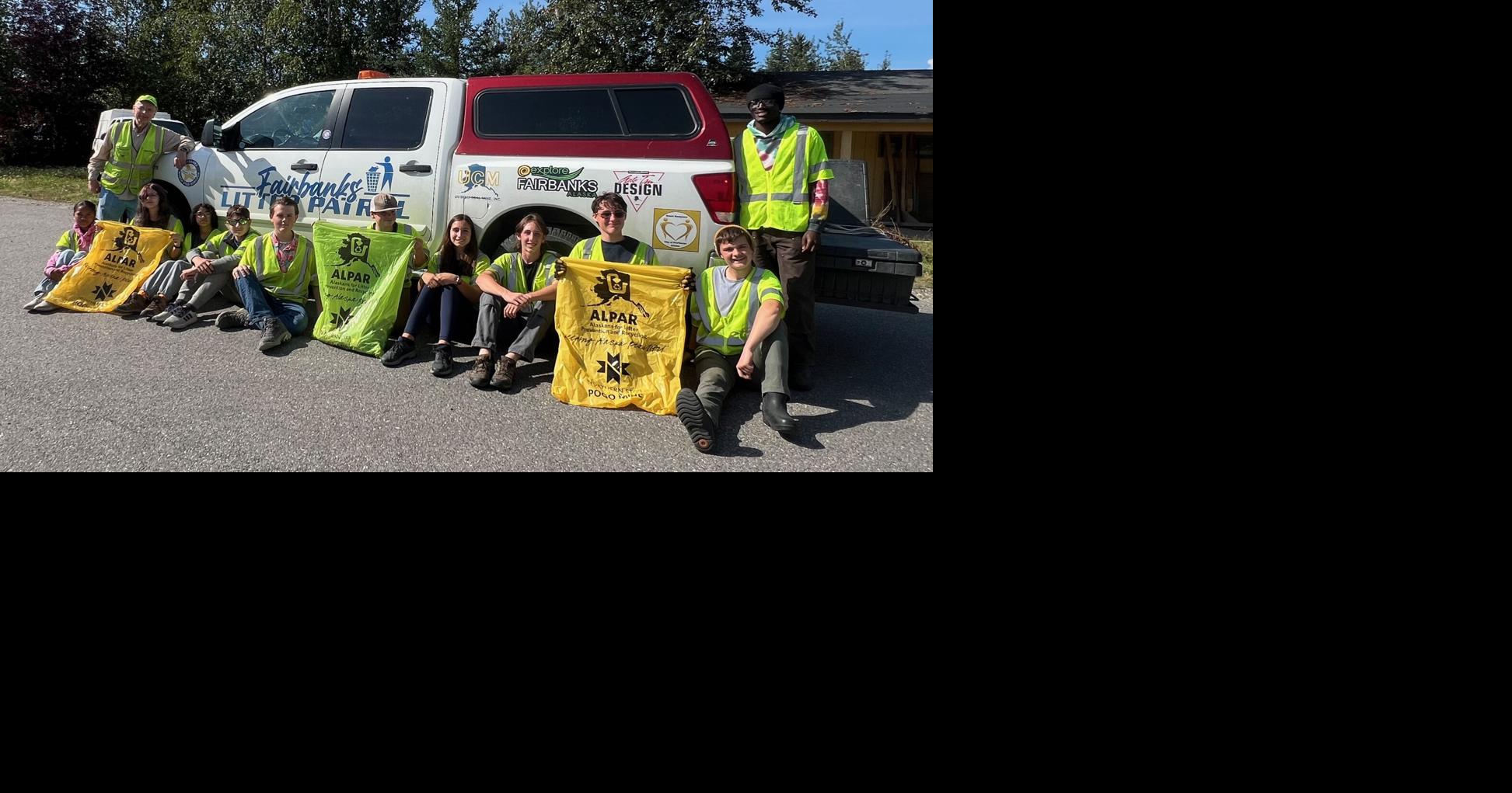 Fairbanks Youth LItter Patrol collects 25,150 pounds of trash | Kris ...