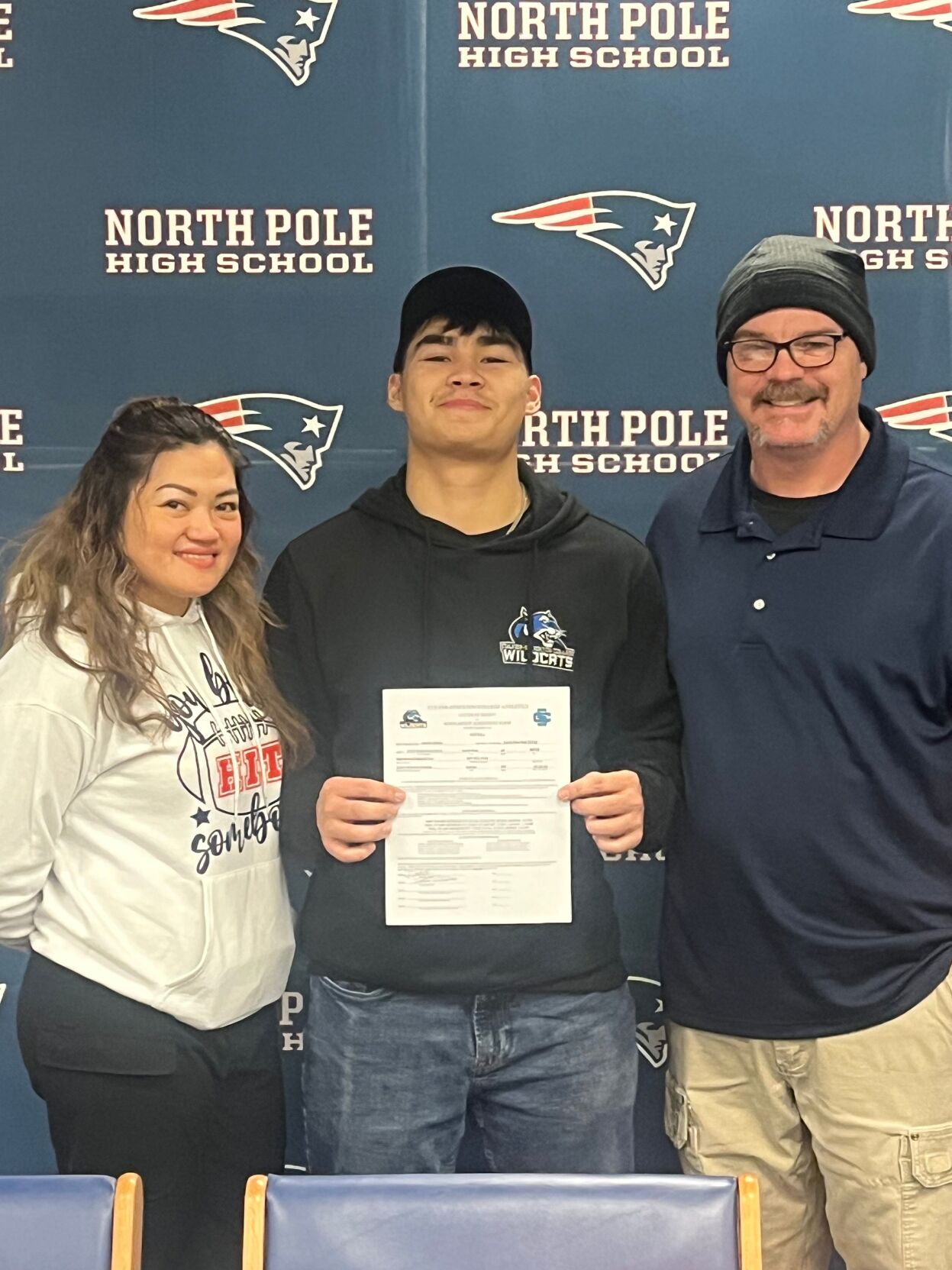 North Pole's running back Patrick Melvin signs with Culver-Stockton ...
