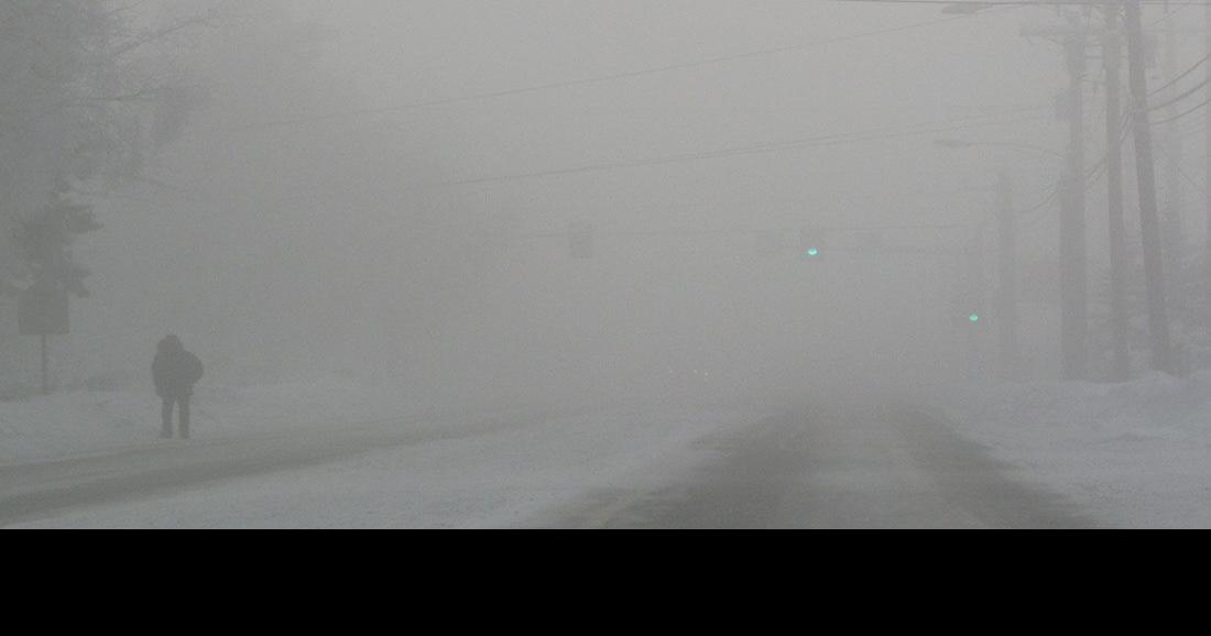 Ice fog is not often a part of northern life | Alaska Science Forum ...