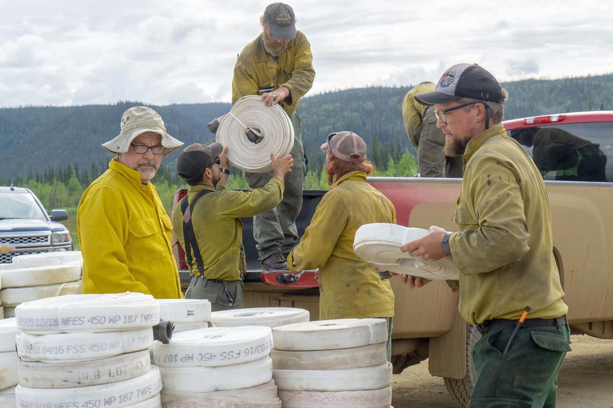 Rain slows wildfires along Yukon River | Alaska News | newsminer.com