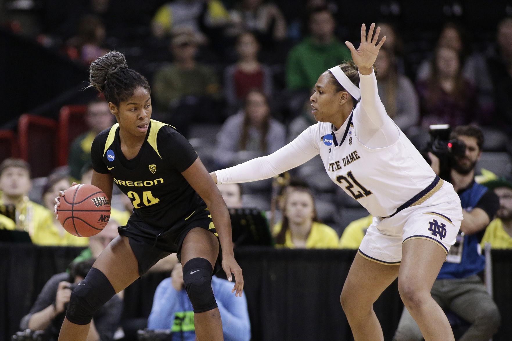 Ruthy Hebard, Oregon women's basketball team to open season at UAF ...