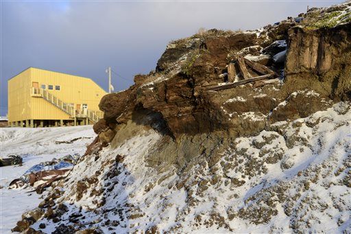 Barrow's eroding coastline reveals human bones | Alaska News ...
