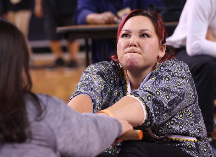 Mom a huge motivator for Michelle Wardlow in Eskimo stick pull | Local ...