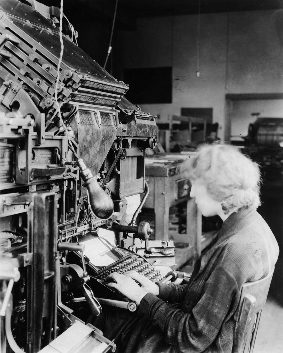 The journey of the Mergenthaler Linotype machine to Fairbanks | Our ...