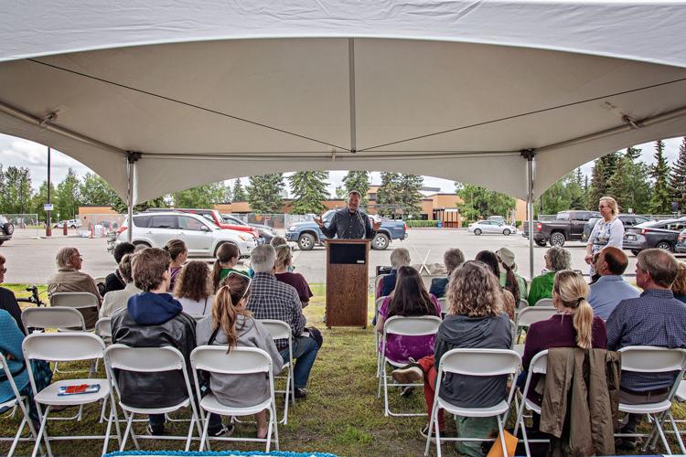 Borough hosts groundbreaking ceremony for Noel Wien Library renovation ...