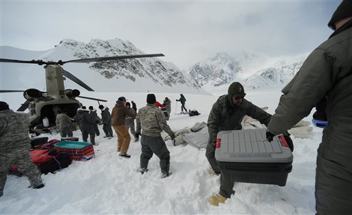 Setting up Denali base camp | Featured | newsminer.com