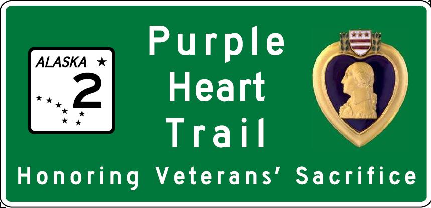 Alaska's Purple Heart Trail dedicated at Veteran's Memorial | Local ...