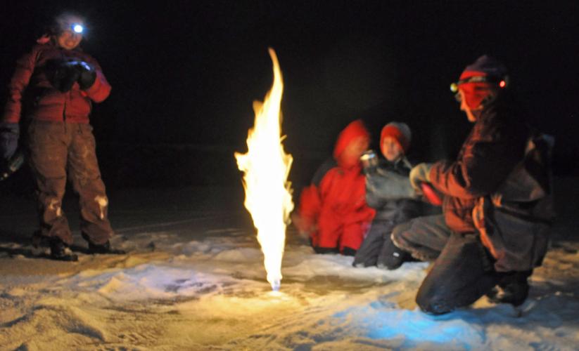 Blowing (up) bubbles: The rich Alaska tradition of igniting methane gas ...