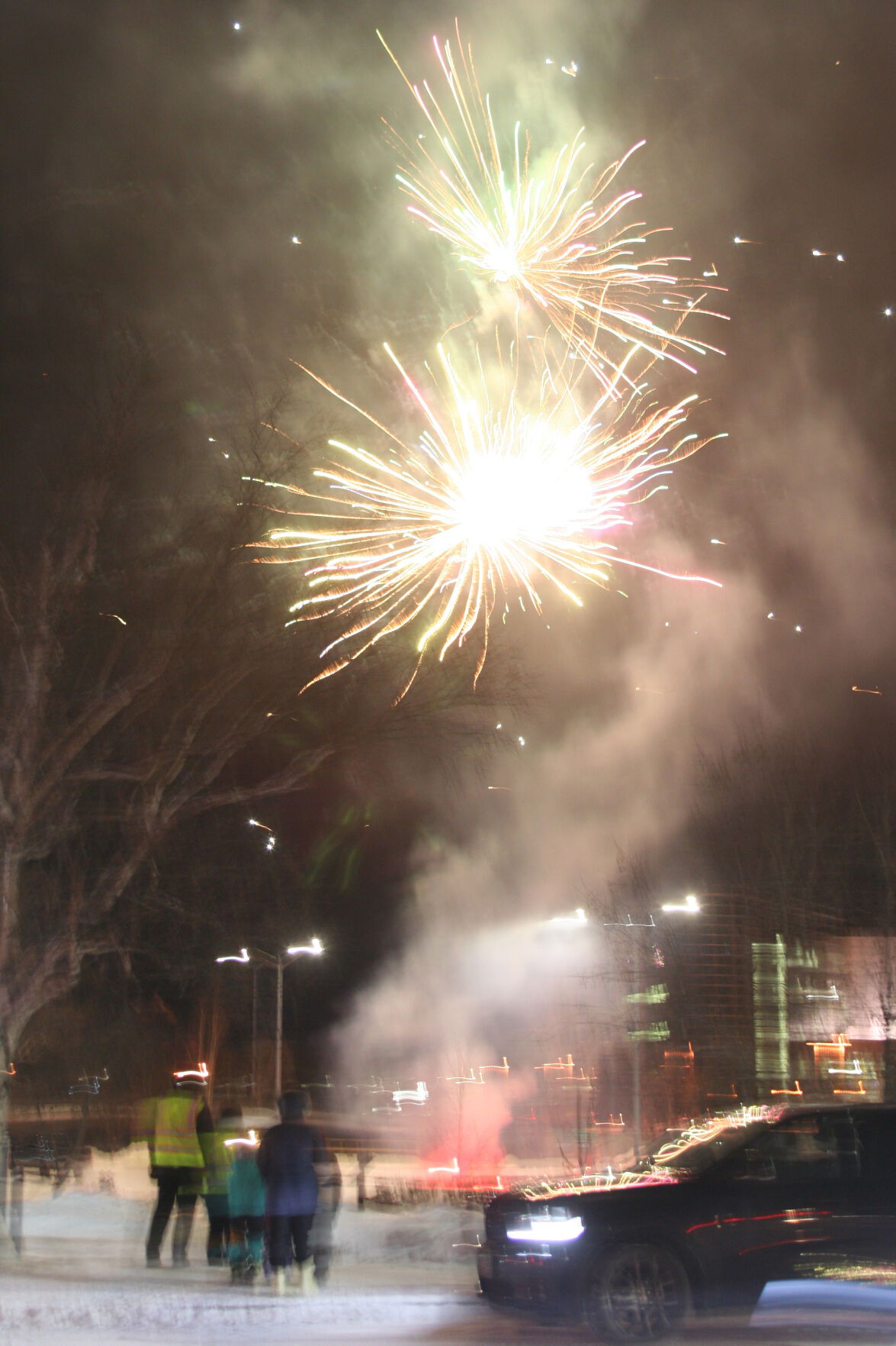 Winter solstice fireworks event becomes one of few downtown traditions ...
