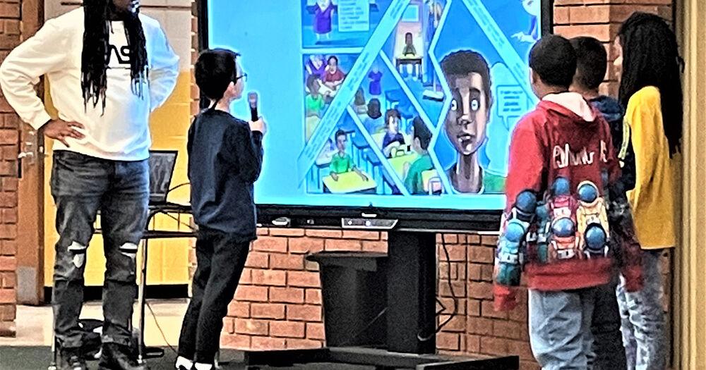 Author Rodney Sidney II visits Cople Elementary | Education ...