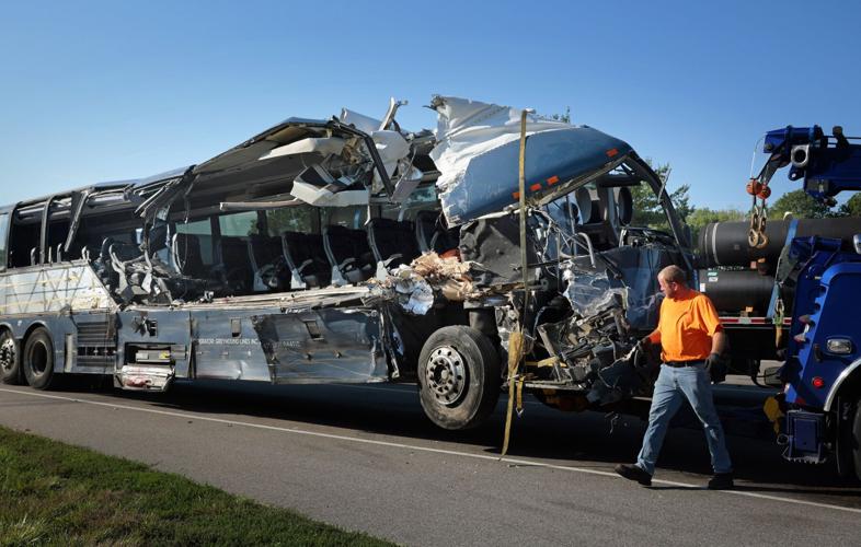 NTSB begins investigation of fatal Greyhound crash; coroner identifies ...