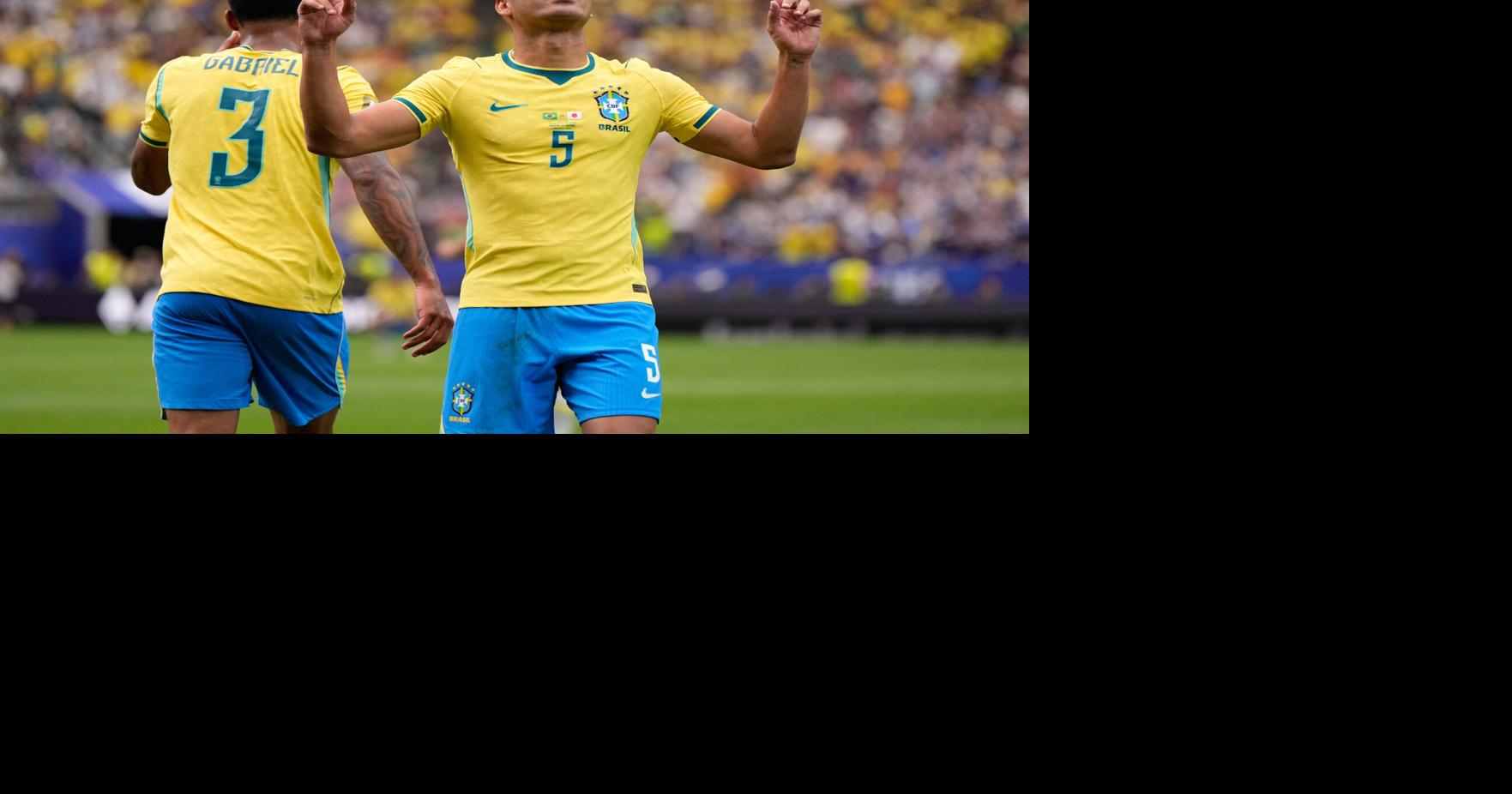 Gabriel Martinelli scores late in injury time to help Brazil beat Japan ...