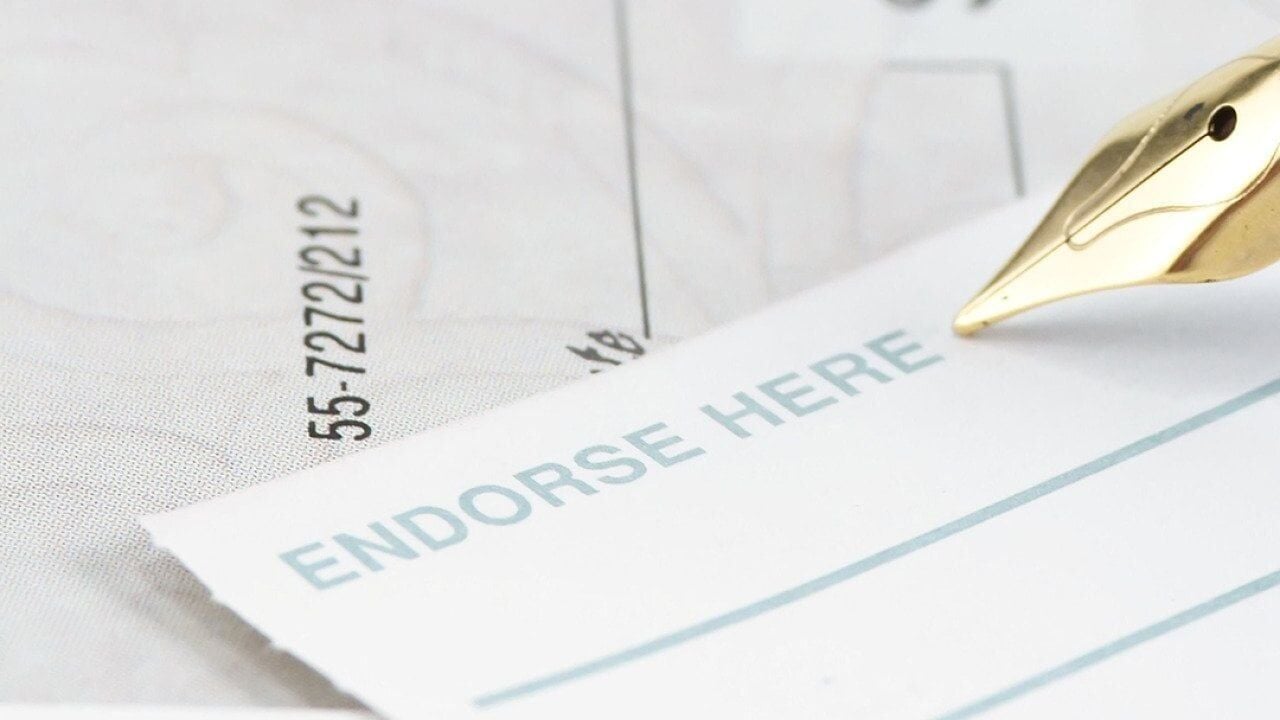Everything you need to know about endorsing a check | News ...