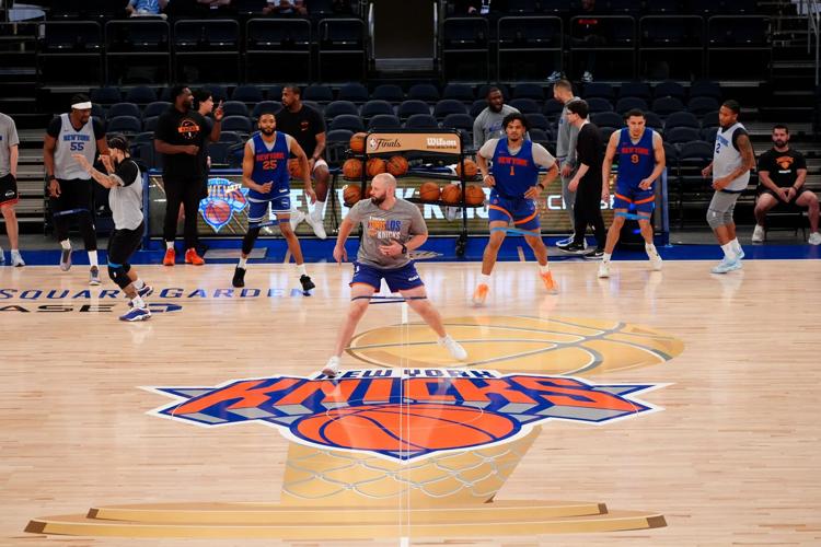 Knicks say the winning bid for 2 celebrity row seats for Game 3 of the ...