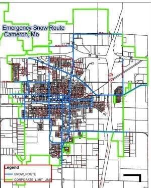 Cameron PD shares snow routes ahead of winter storm | Local News ...