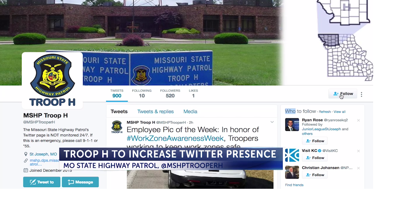 Troop H increases presence on Twitter | Local News | newspressnow.com