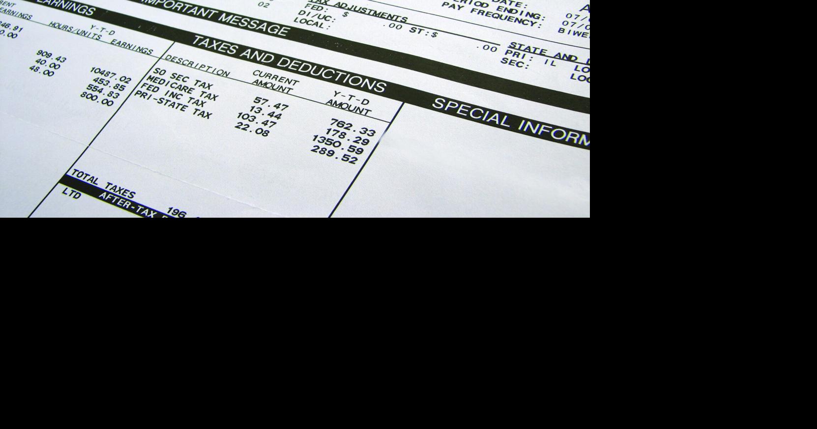 Decoding your paycheck | Business | newspressnow.com