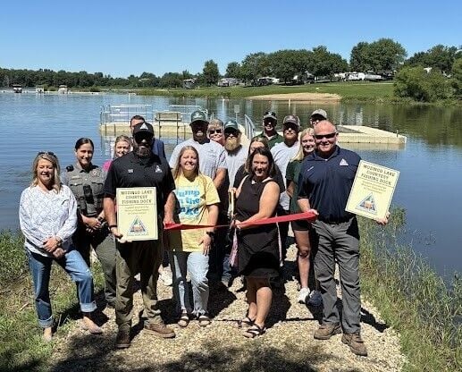 Mozingo Lake in Nodaway County gets new fishing dock | Outdoors ...
