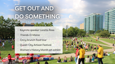 Get out and do something | March 21 - 27 | Life and Arts | newsrecord.org