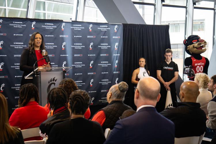 PHOTOS | UC welcomes Katrina Merriweather as the new women's basketball ...