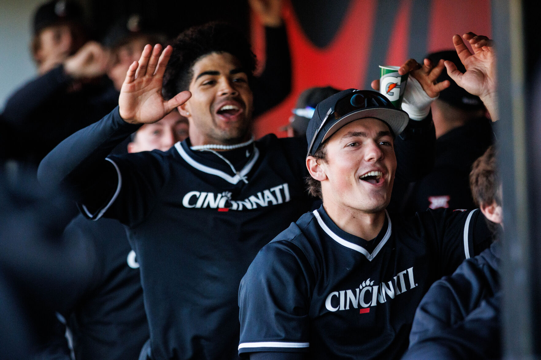 Black takes down Red in the University of Cincinnati (UC) Bearcats Red ...