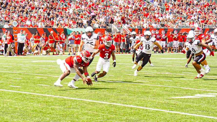 PHOTOS | Bearcats victorious over Miami University 38-17 in Battle for ...