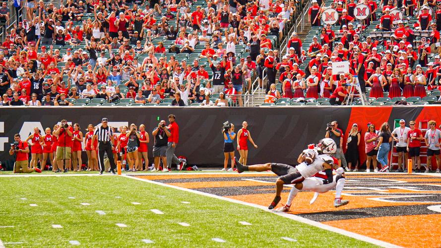 PHOTOS | Bearcats victorious over Miami University 38-17 in Battle for ...