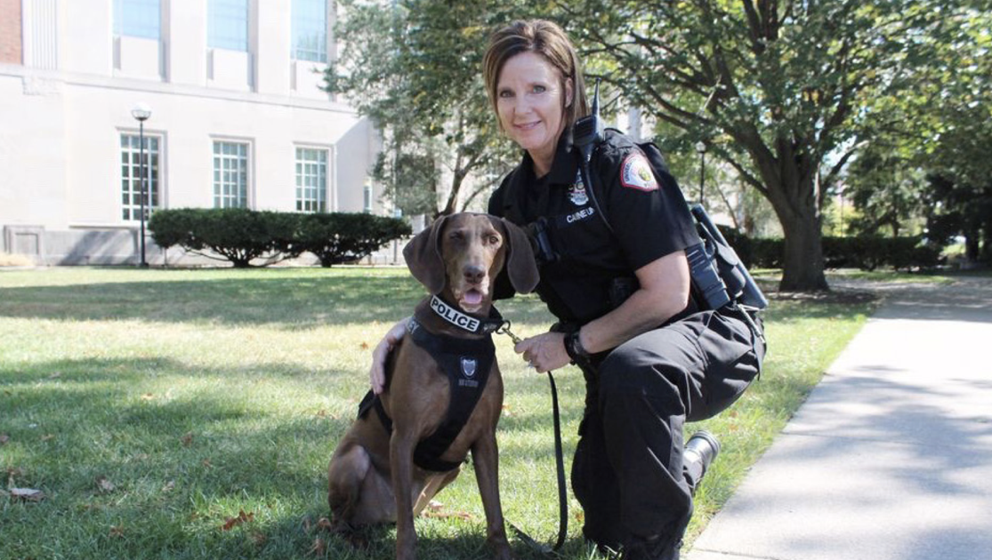UCPD welcomes first female explosives-detection K9 unit in Cincinnati ...