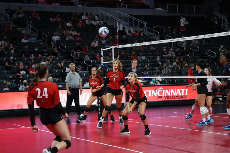 UC volleyball defeats Memphis in first home conference game ...