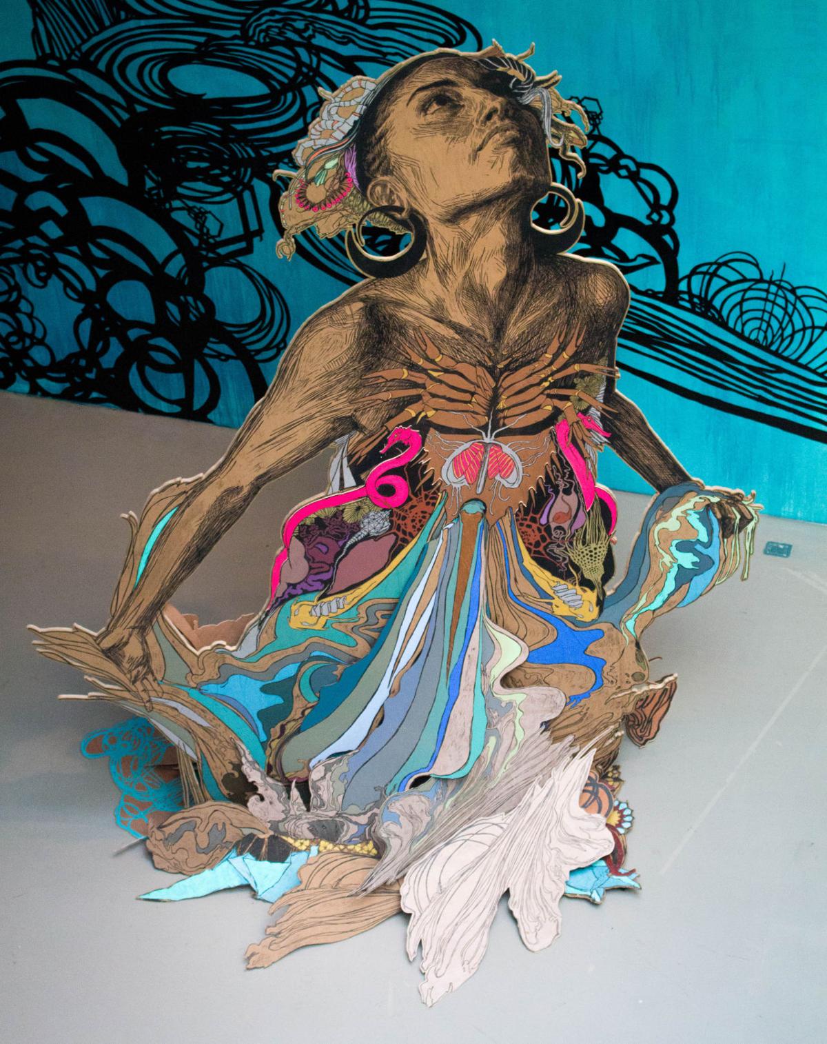Swoon's new exhibit make art-lovers swoon | Life and Arts | newsrecord.org Swoon's new exhibit make art-lovers swoon | Life and Arts | newsrecord.org