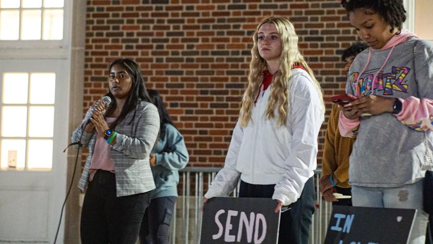 PHOTOS | Balloon release and open mic held for Cayden Turner | Gallery ...