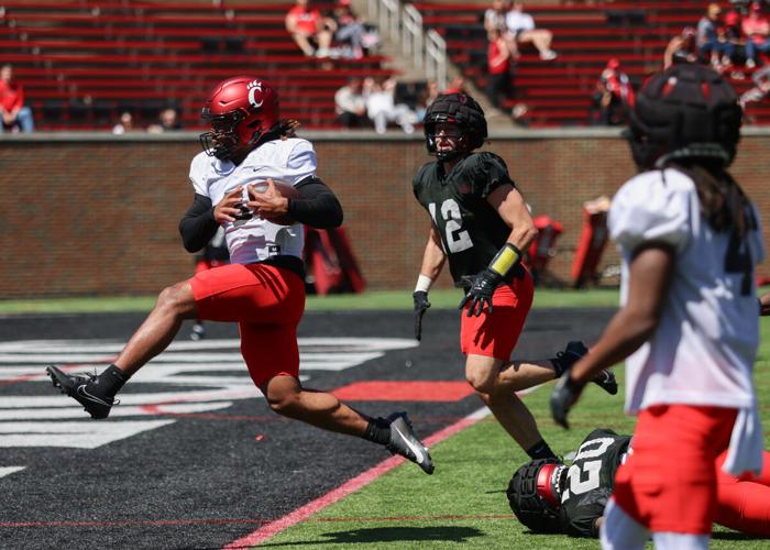 PHOTOS | Bearcats football team prepares for the season with spring ...