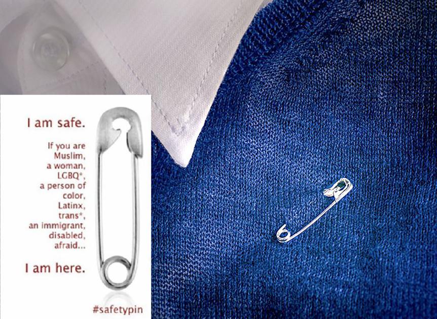 Safety pin adopted as symbol of anti-Trump solidarity | News ...
