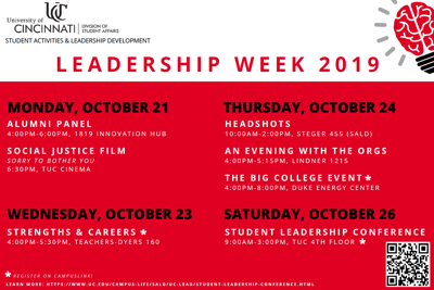 Student Activities and Leadership Development to host first Leadership ...