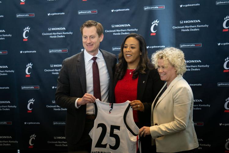 PHOTOS | UC welcomes Katrina Merriweather as the new women's basketball ...