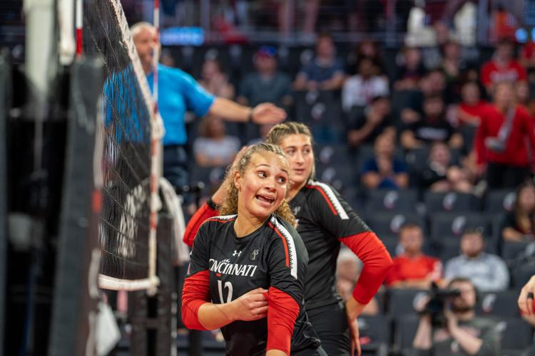 PHOTOS | Cincinnati women's volleyball defeats the Miami RedHawks 3-0 ...