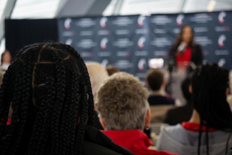 PHOTOS | UC welcomes Katrina Merriweather as the new women's basketball ...