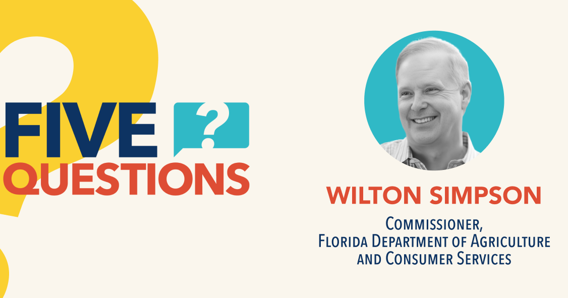 The News Service Has 5 Questions for Wilton Simpson | Five Questions ...