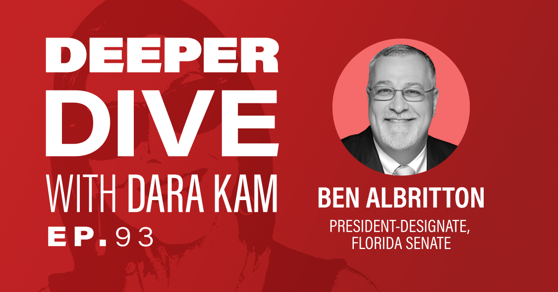 Episode 93: Incoming Senate President Ben Albritton Joins The Show ...