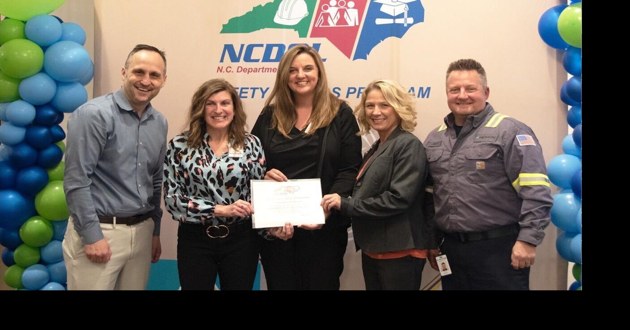 NCDOL awards UNC Health safety award | News | newstopicnews.com