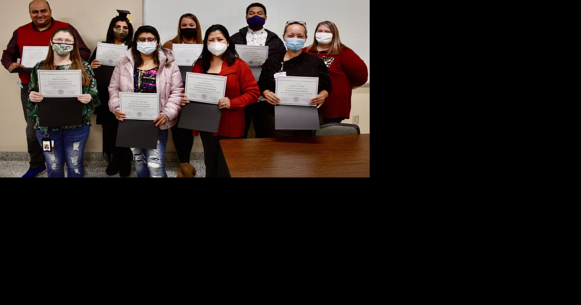 CCC&TI celebrates first BioWork students | News | newstopicnews.com