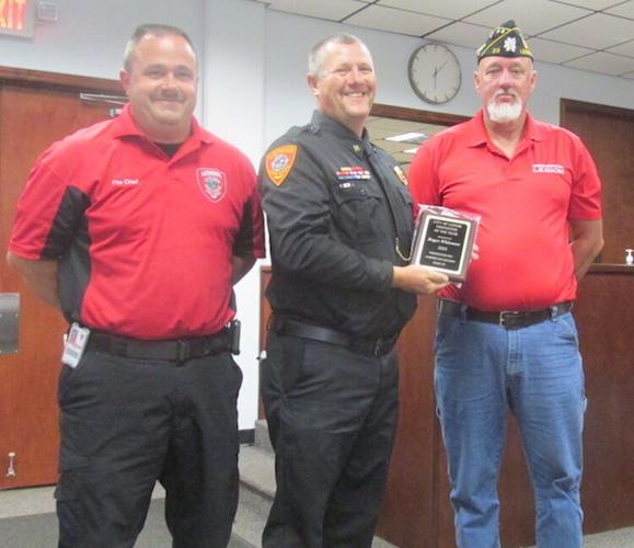 American Legion names firefighter of the year | Local News ...